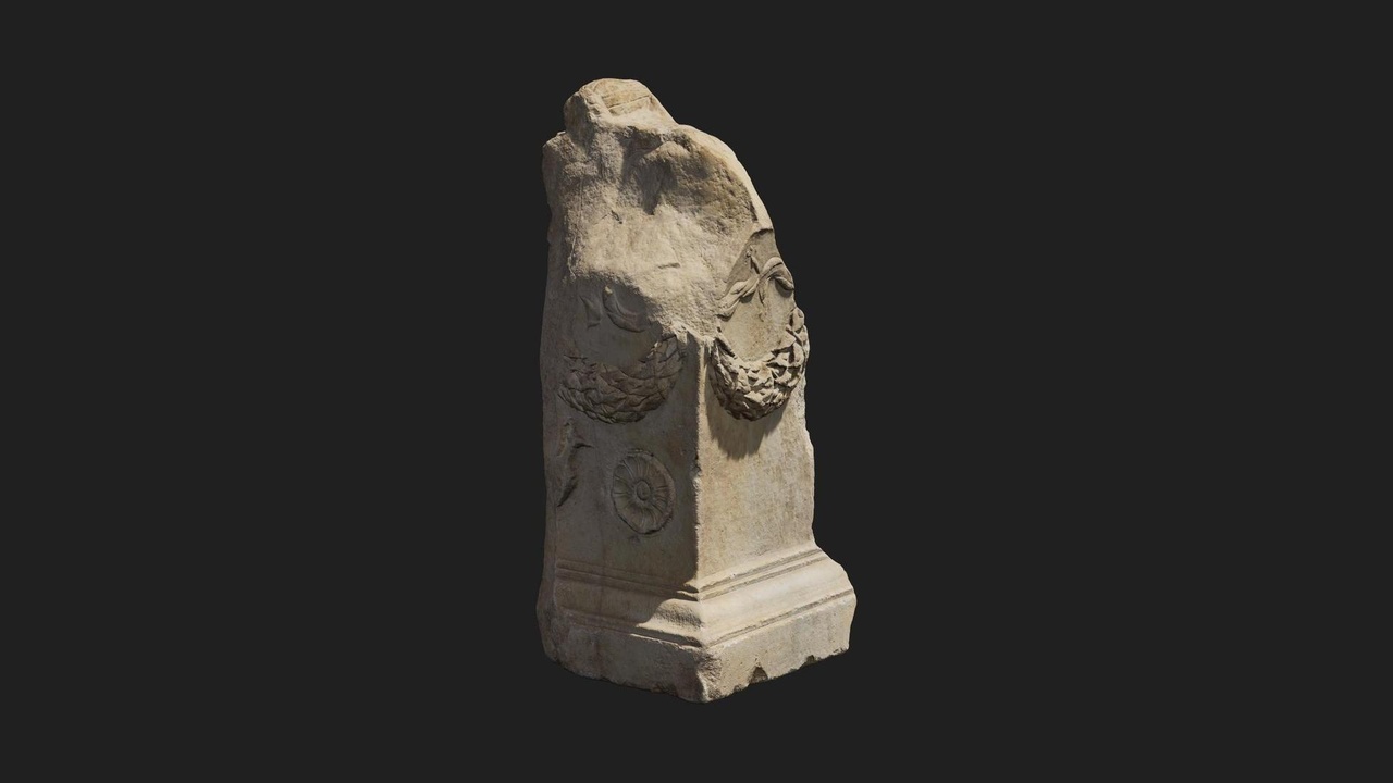 Damaged Roman Plinth | Fab