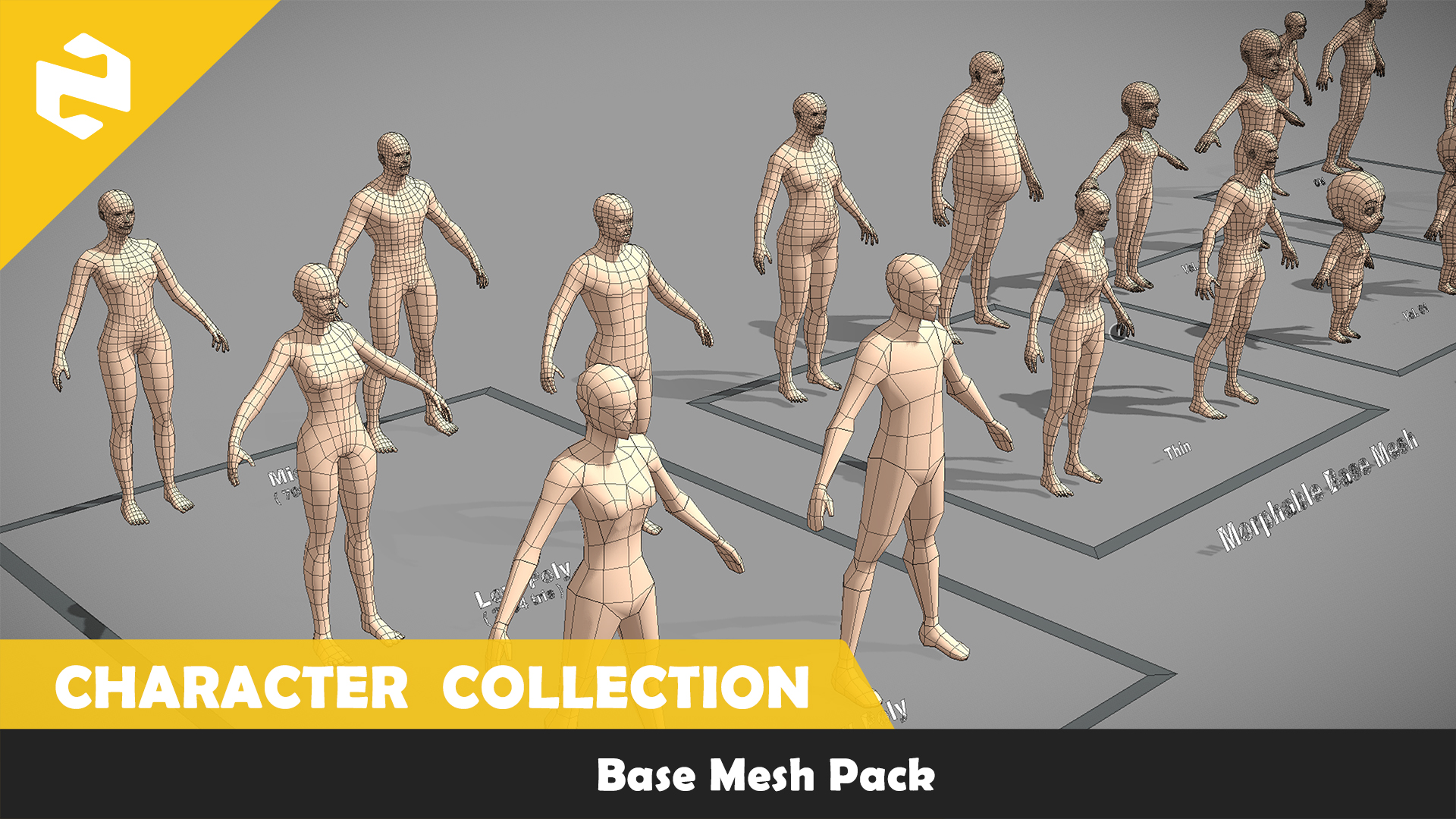 Character Mesh Topology