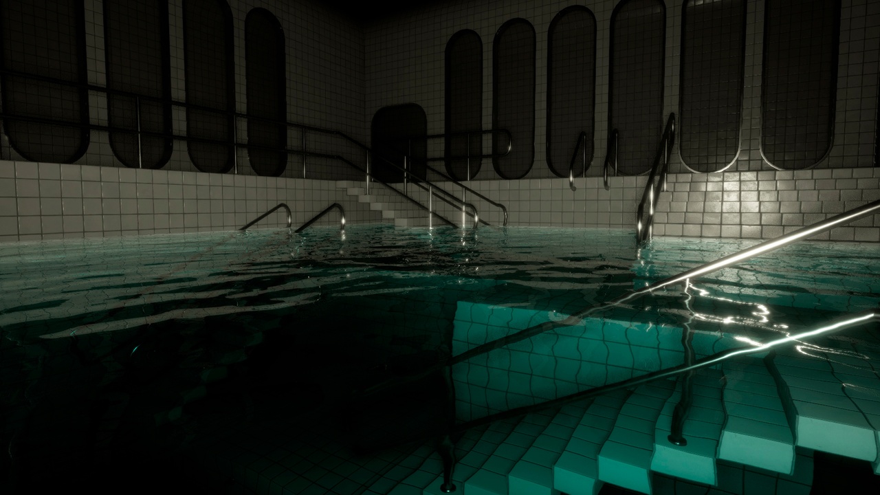 Modular Assets: Infinity Tiled Rooms & Pools Environment (Liminal ...
