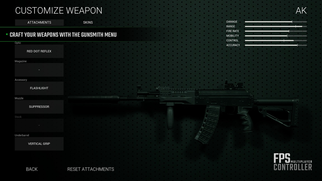 FPS Multiplayer Controller