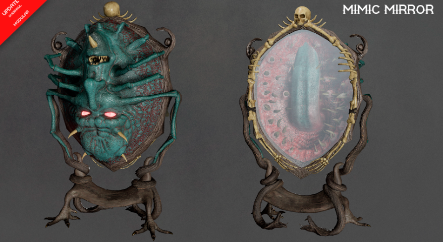 Mimic mirror | Fab