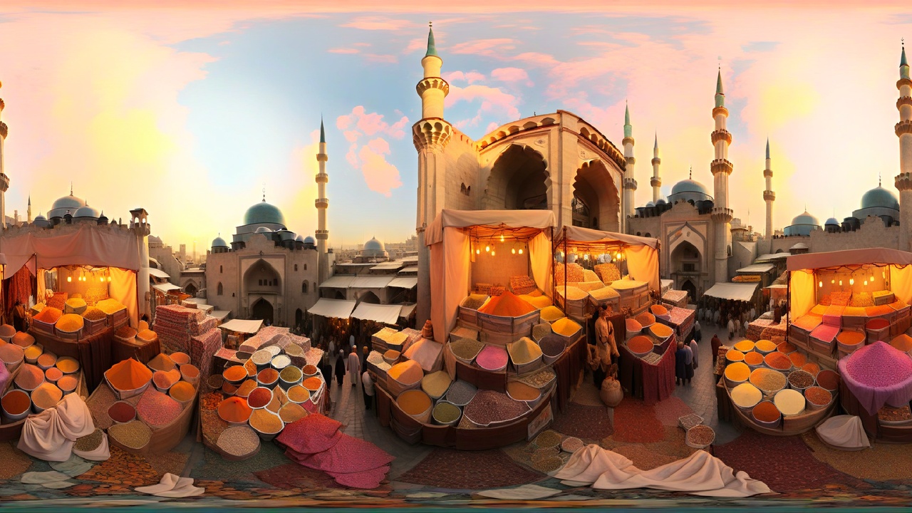 Ottoman Bazaar at Sunset Hdr Pack | Fab