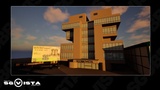 Brutalist Concrete Office Building - "The Monolith" | Fab