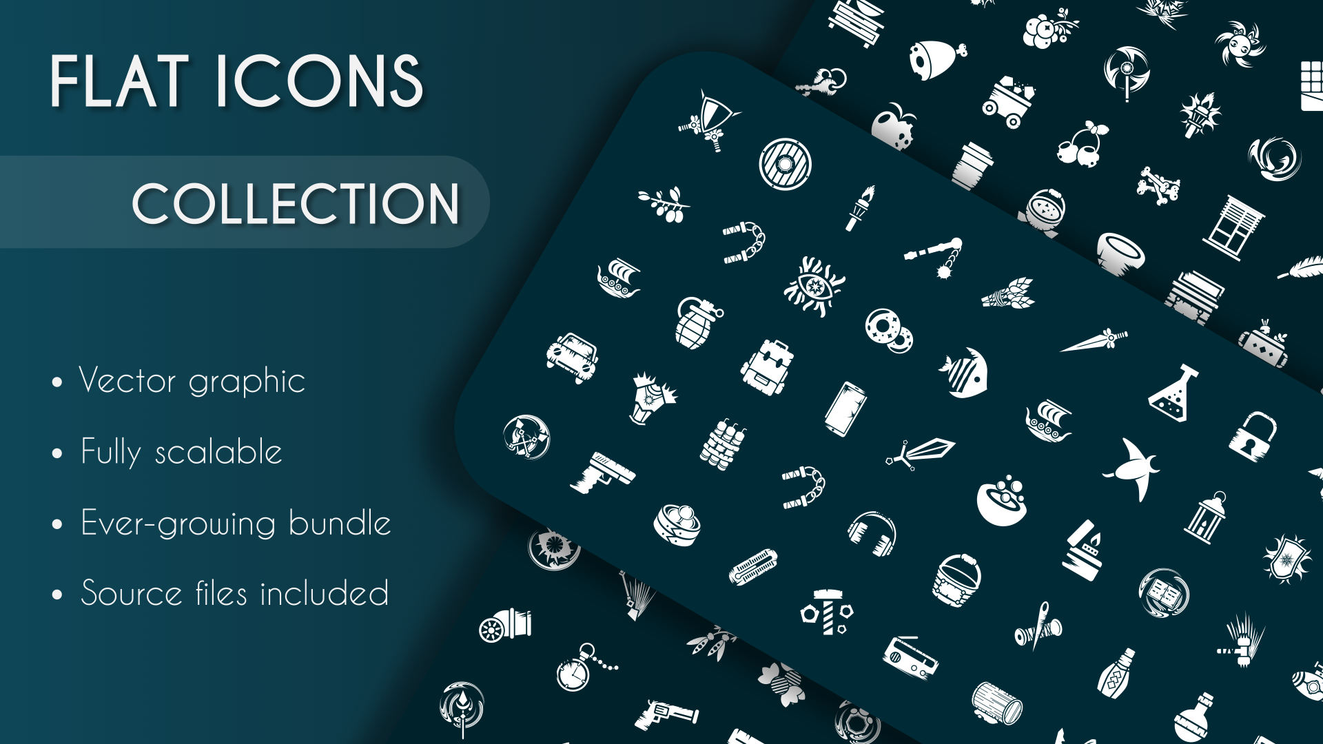 Flat Icons Collection | Fab