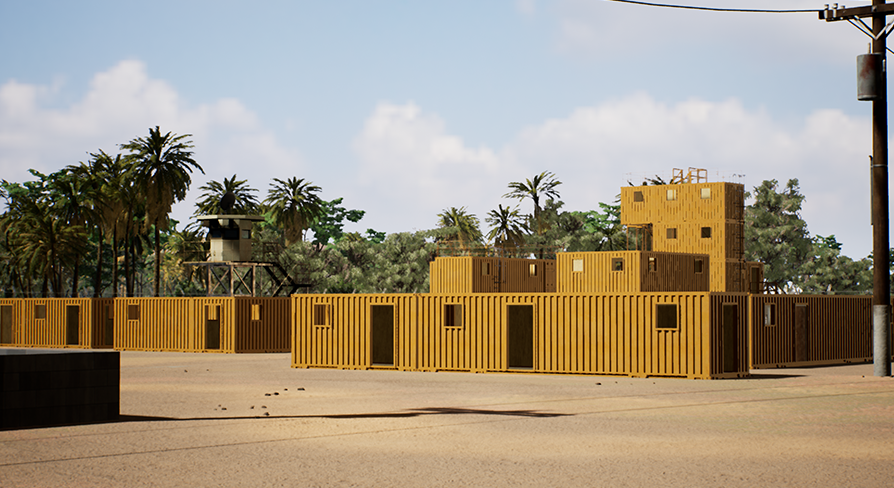 Modular Military Operation Urban Training Environment
