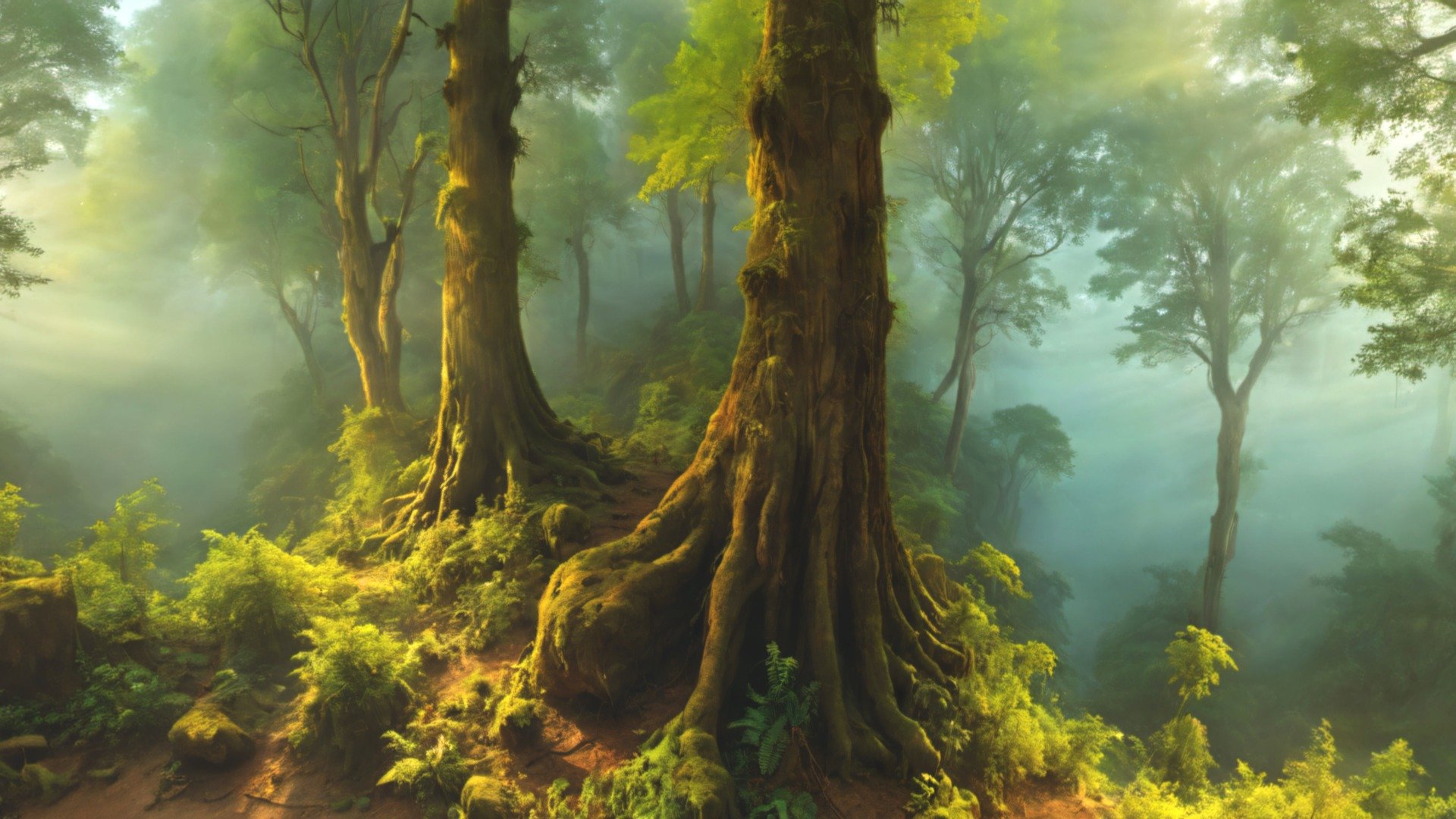 HDRI Next Level Forest Panorama A | Fab