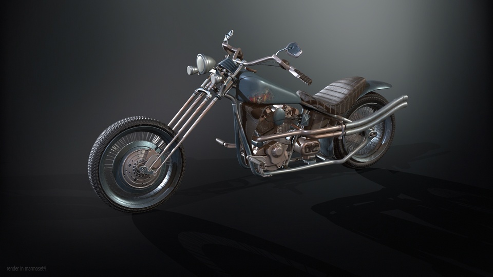 Love Zombie Motorcycle