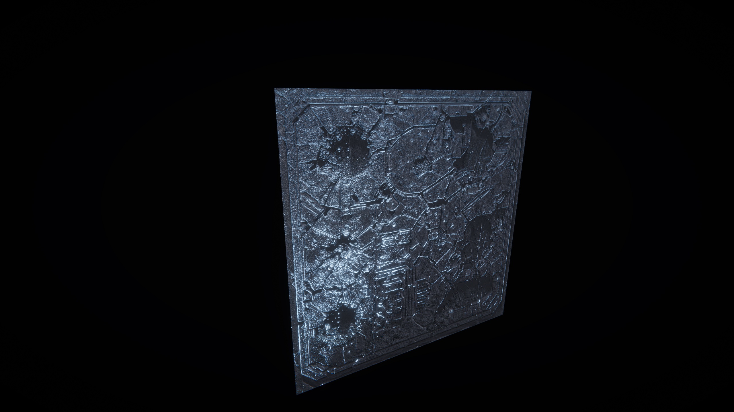 Sci-Fi Wall Panel Textures Pack 02 | Fab