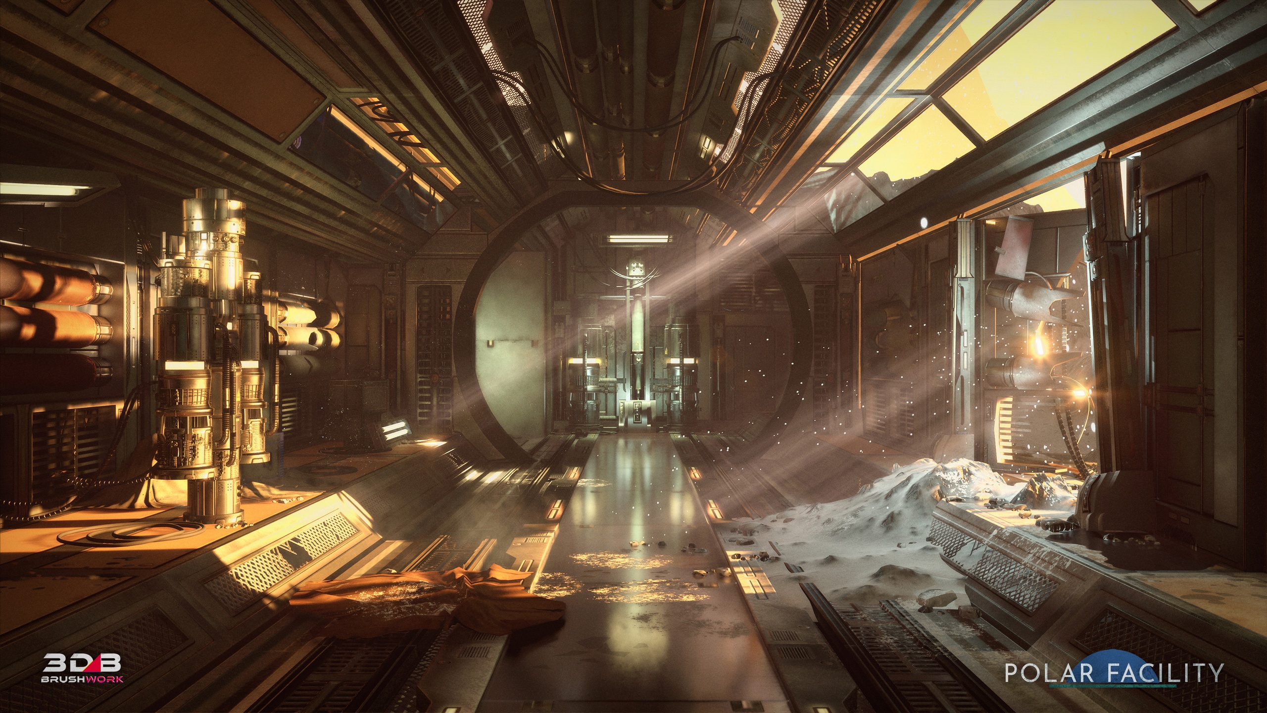 Polar Facility | Modular Sci-Fi Environment Kit