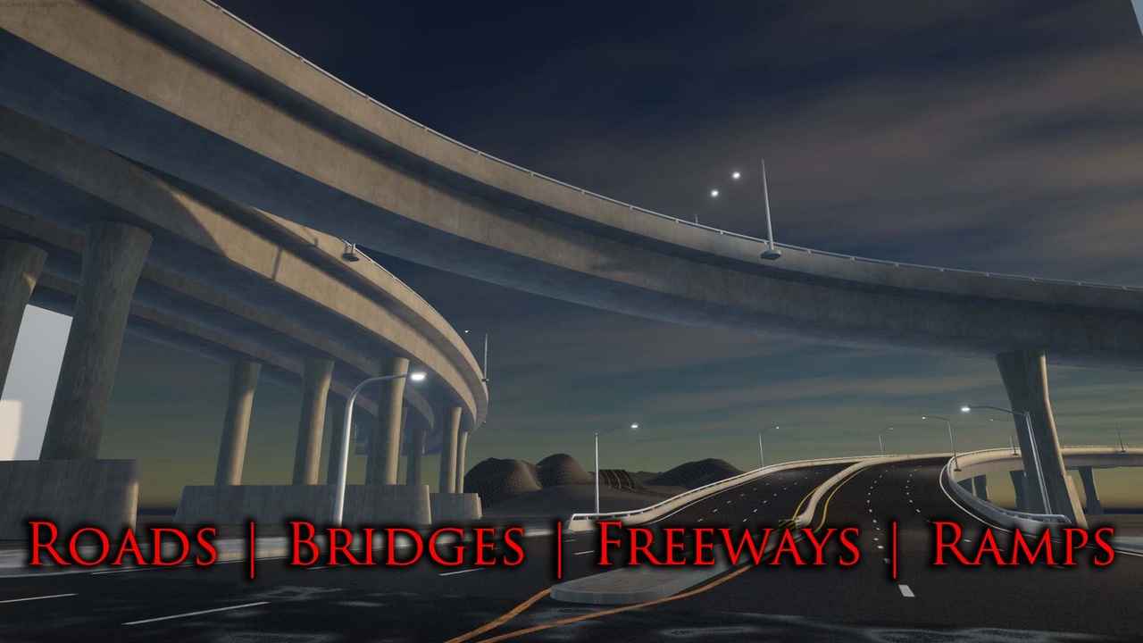 Realistic Customizable Roads