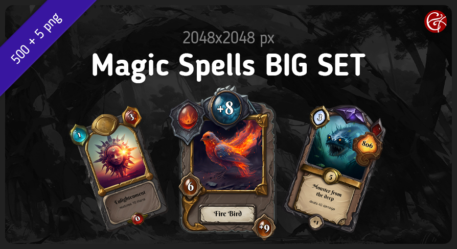 Magic Spells BIG SET | Fab