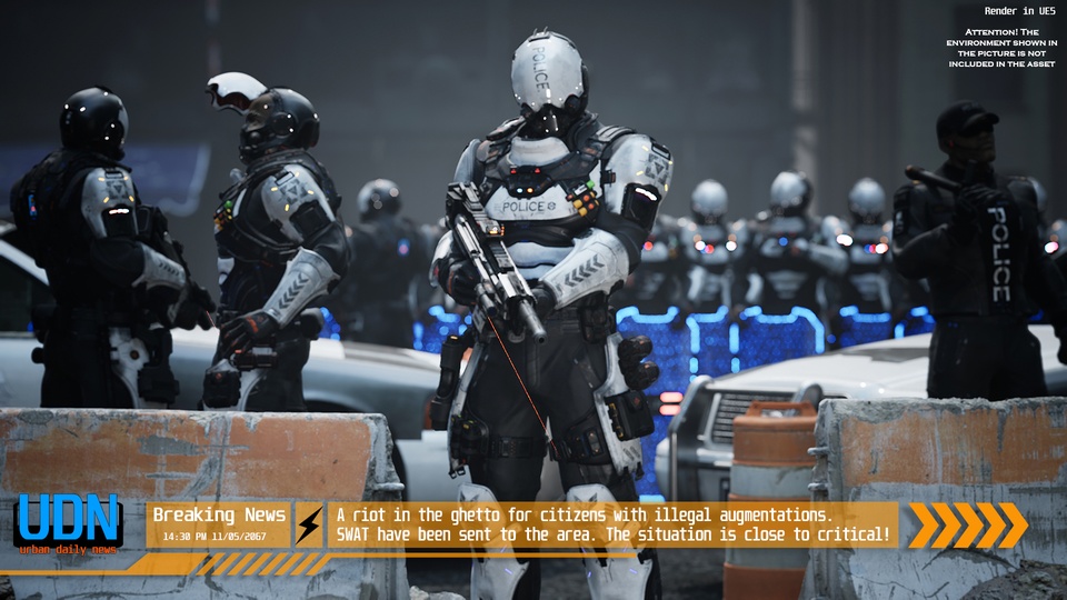 Cyberpunk Swat