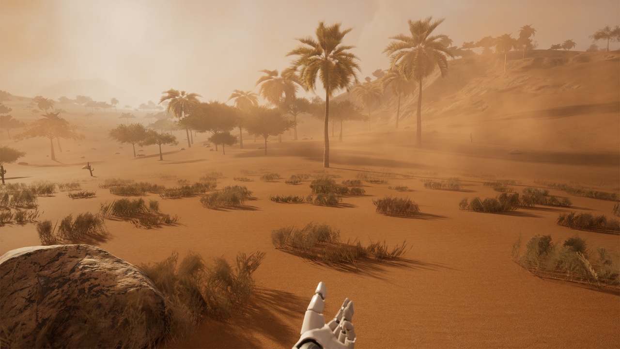 Landscape Procedural Desert - Sandstorm | Fab