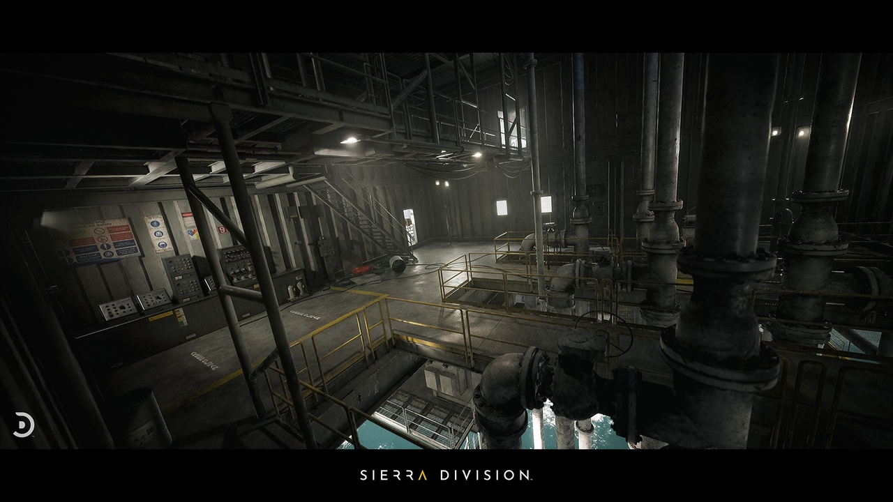 Industrial Sci-Fi and Modular Oil Rig