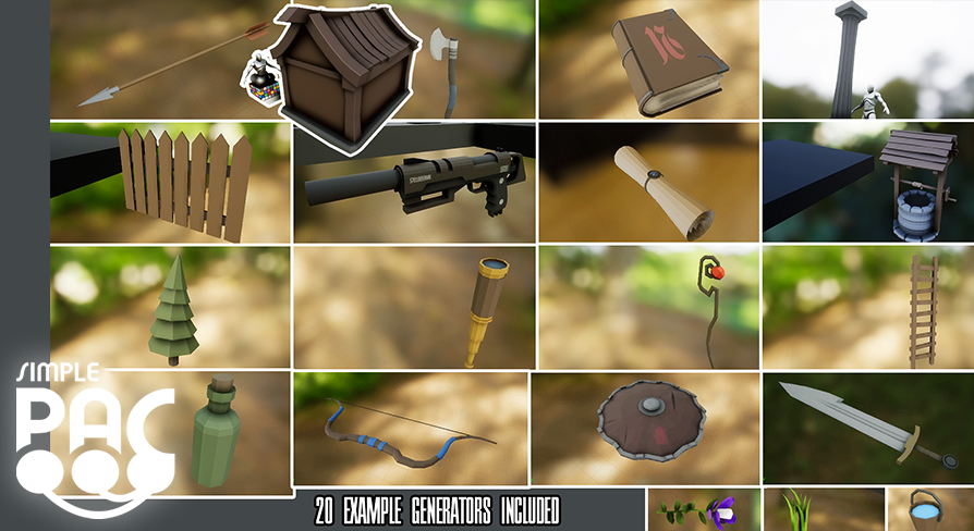 Simple Procedural Asset Creator