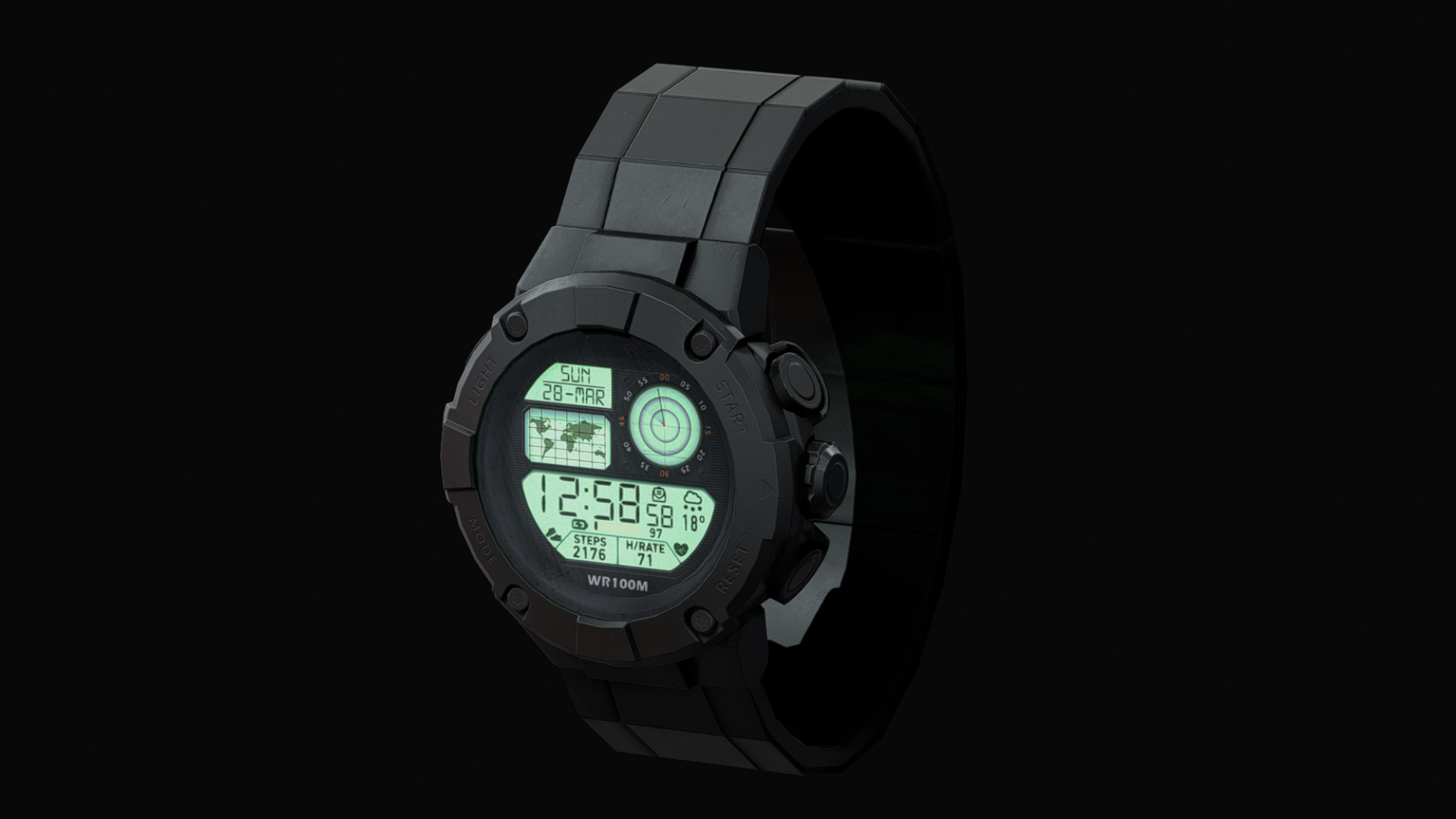 Digital Watch | Fab