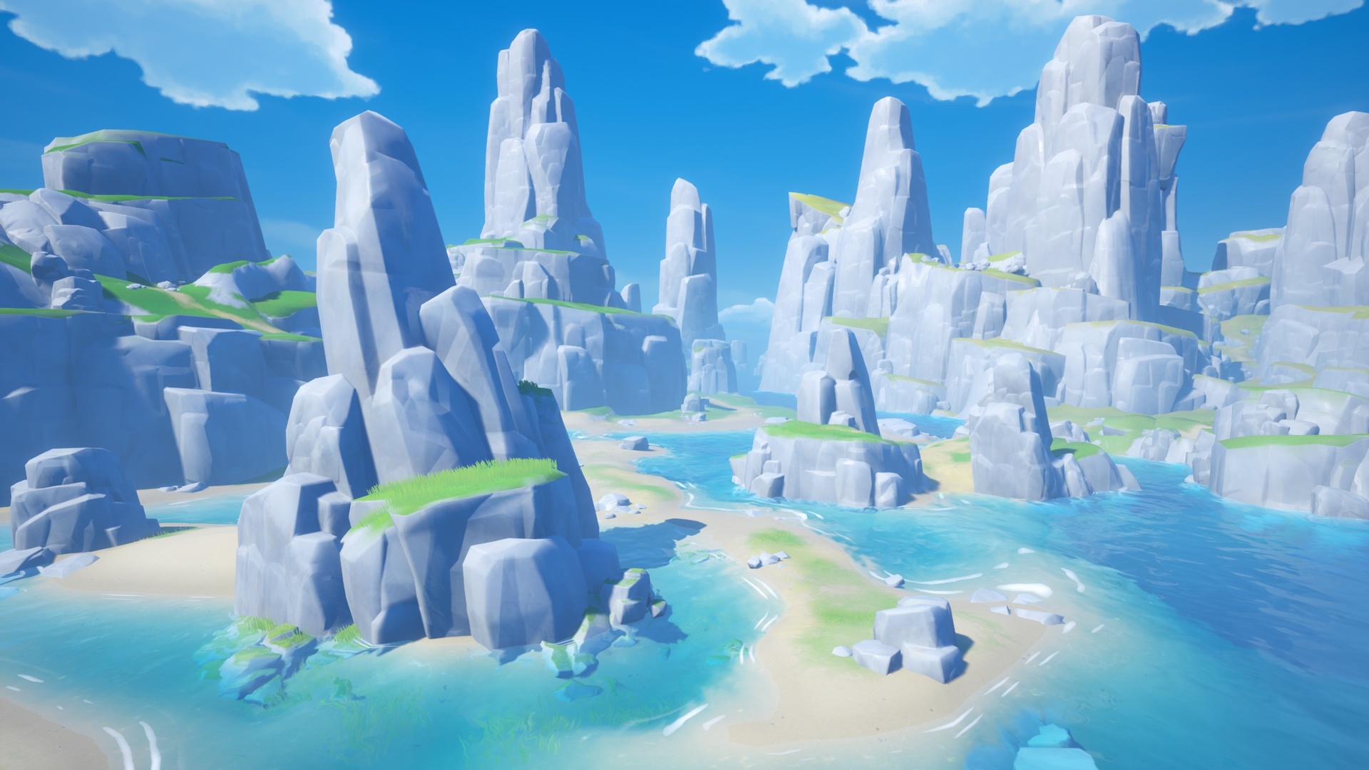 Stylized Rocks | Spires & Cliffs | Fab