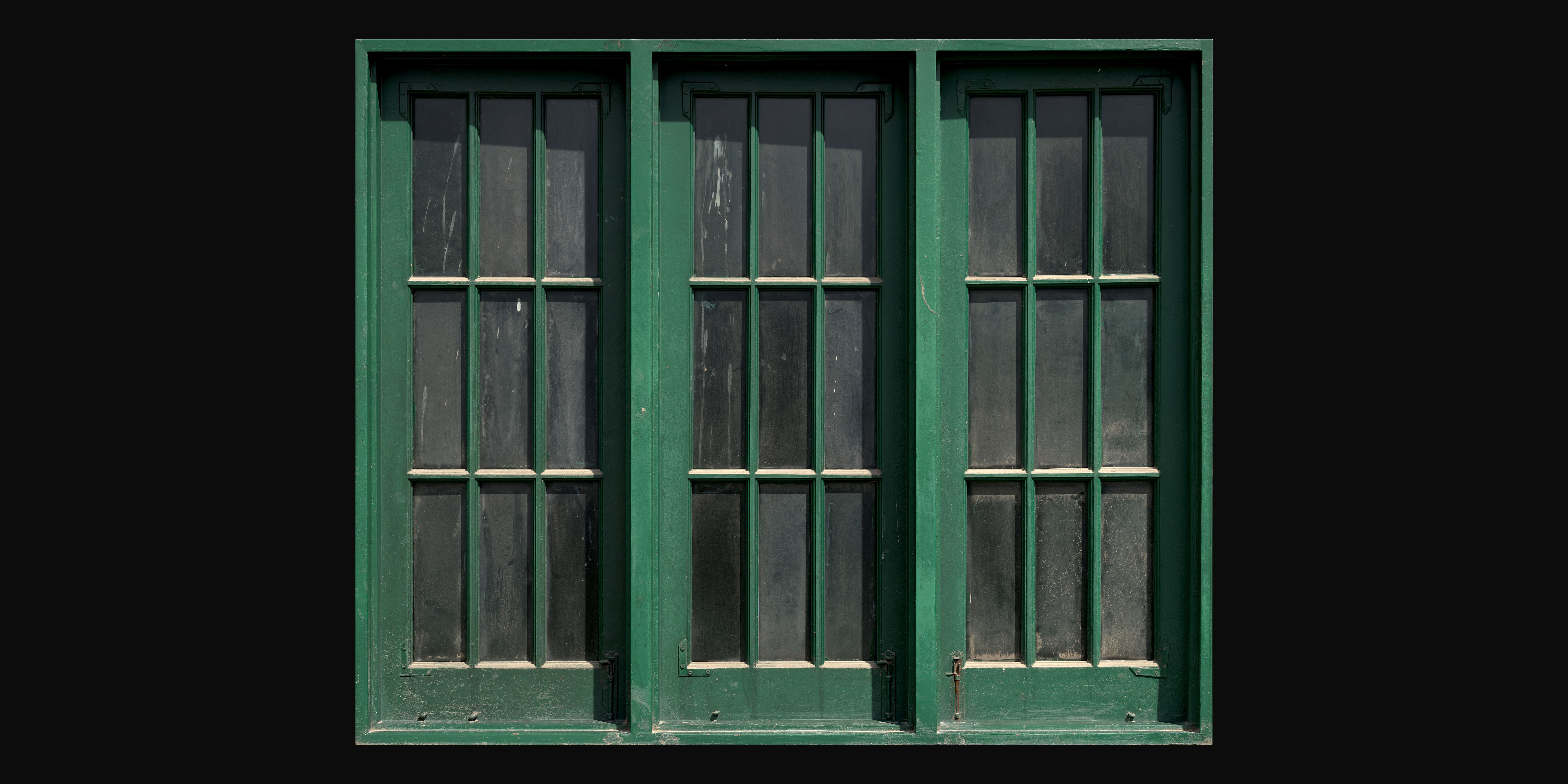 Green glass window | Fab