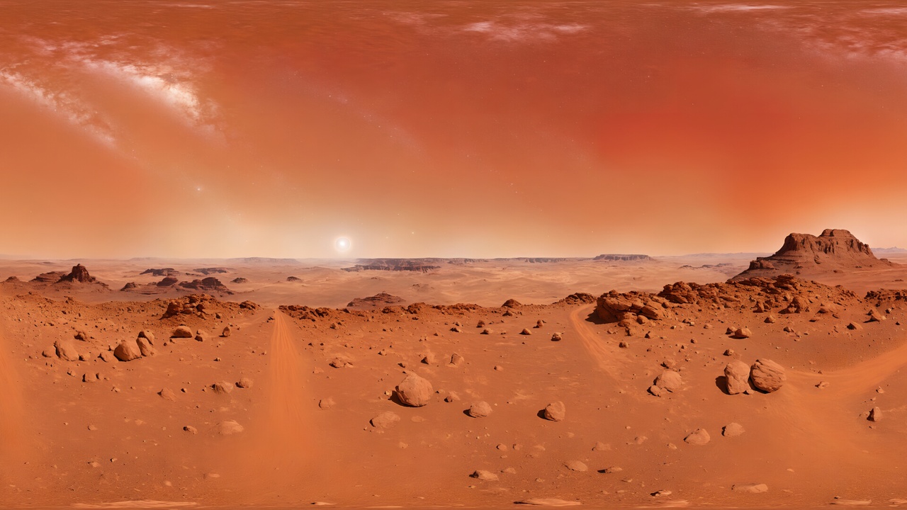 HDRI Mars V2 panoramic skyboxes | Fab