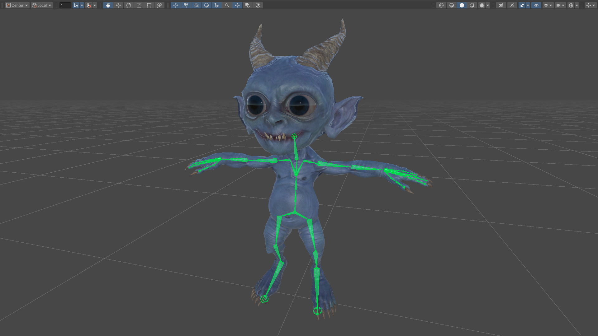 Game Ready Rigged Demon Character Download - Asset Unreal