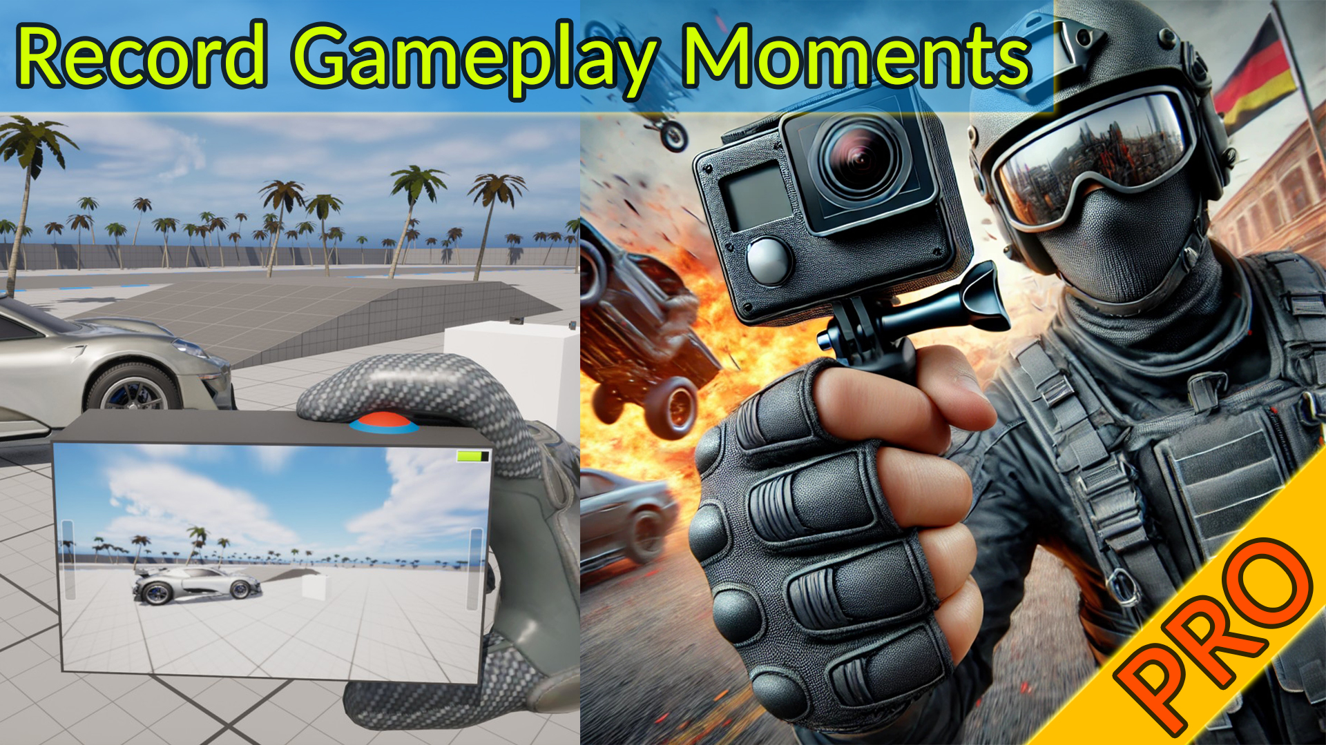 Real Action Camera PRO – Record and View Gameplay Moments | Fab