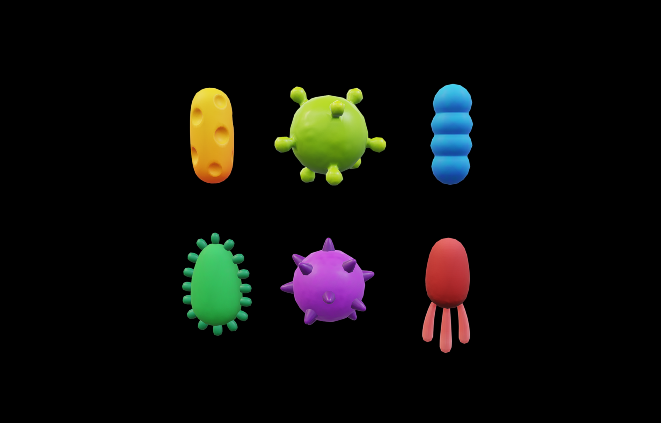 Bacteria Pack | Fab