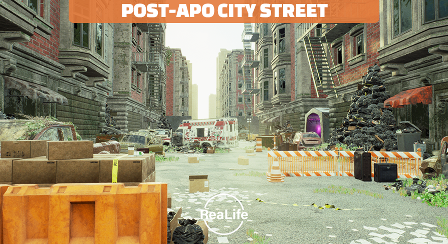 Apocalyptic City Street