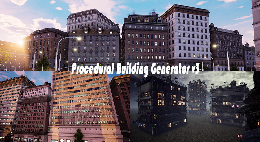 [Free] Procedural Building Generator