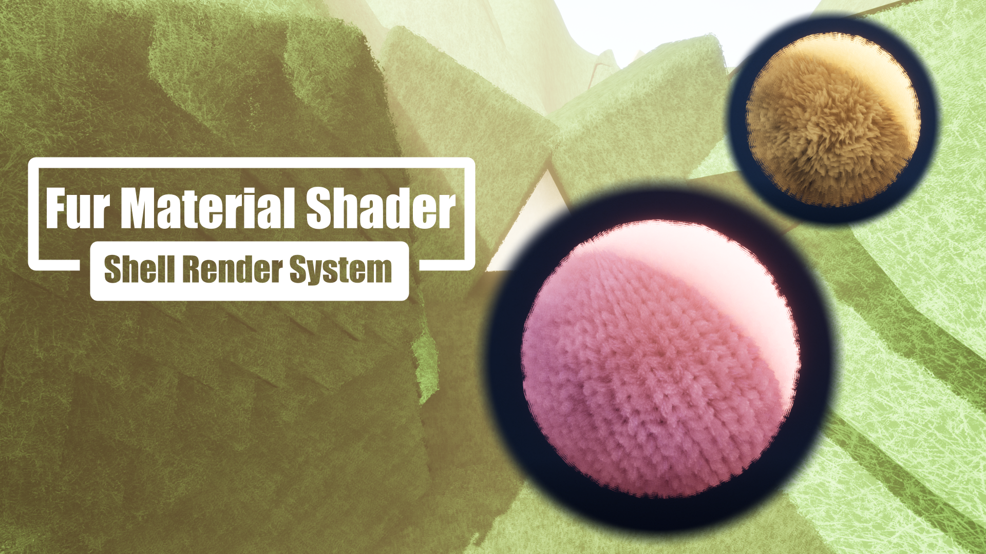 Advanced Fur Material Shader Shell Render System | Fab