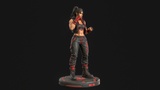 Street Fighter Girl 3D Print Ready | Fab