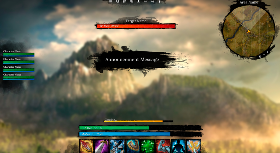 Painted UI Theme | Fab
