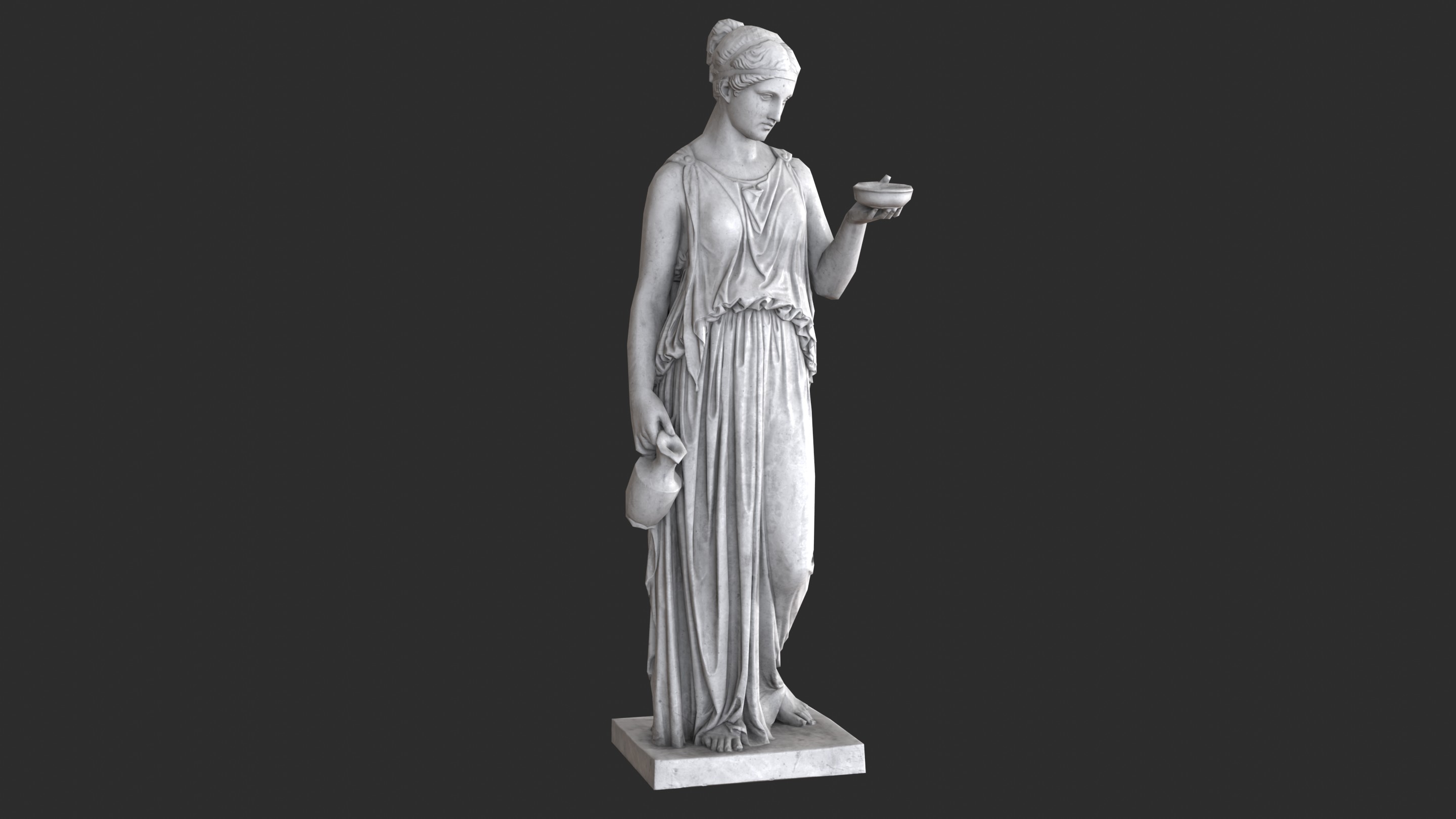 Hebe Statue - Granite | Fab
