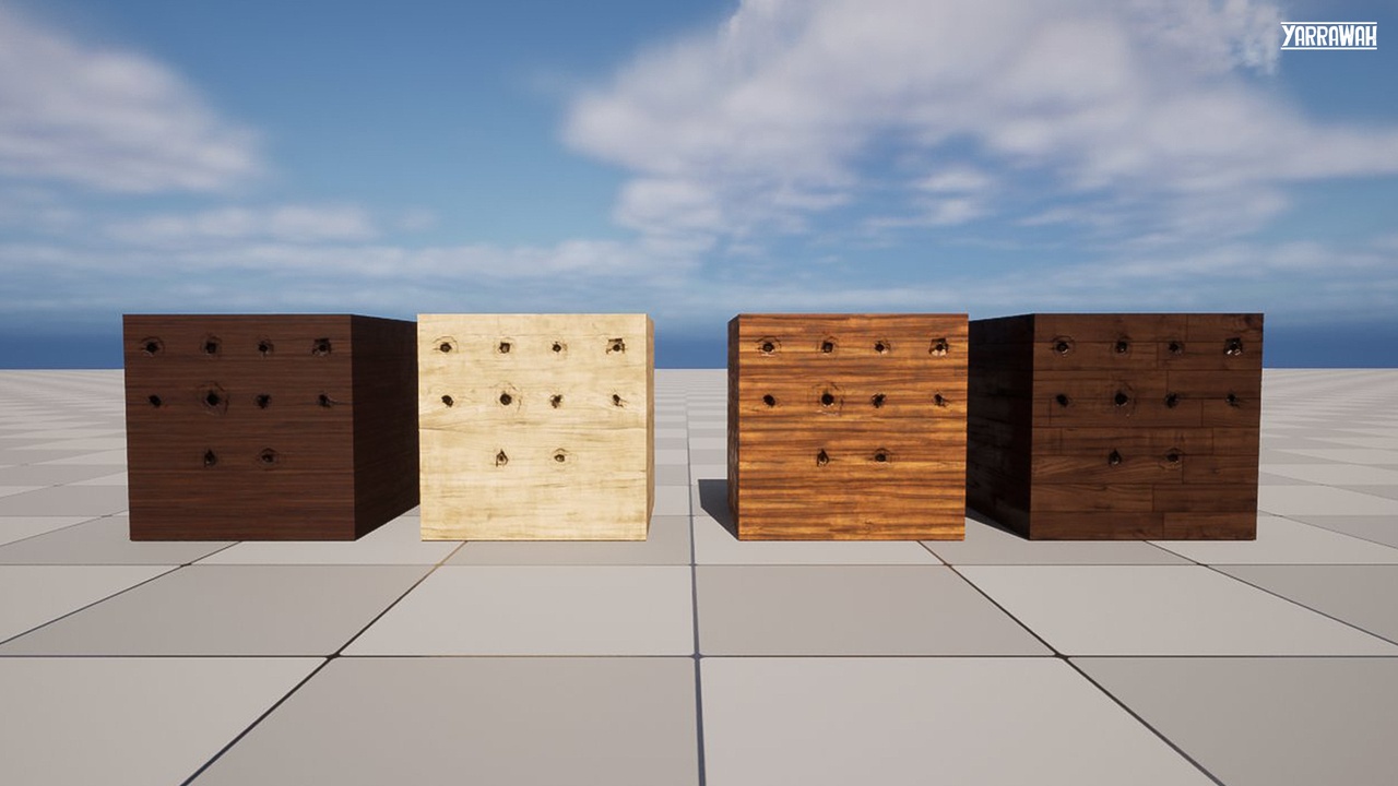 Bullet Impact Decals Vol. 3 - Wood | Fab