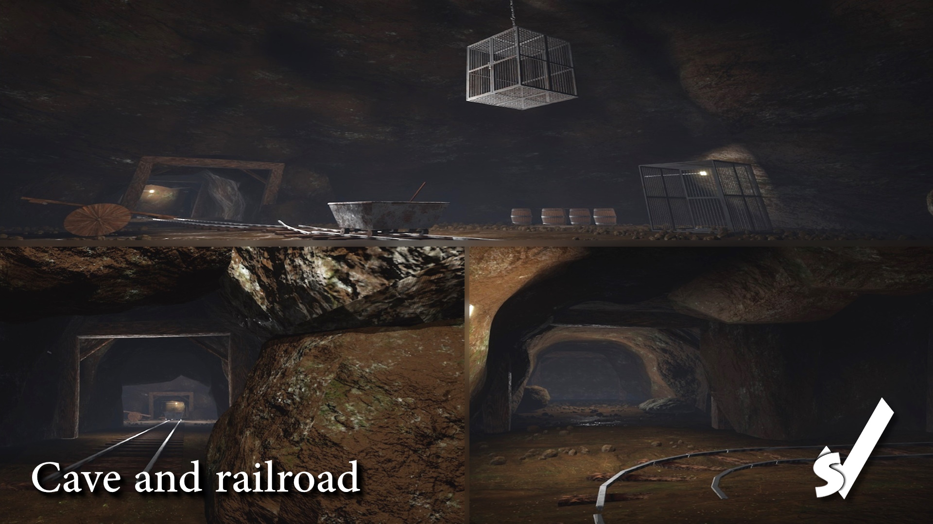Cave and railroad | Fab