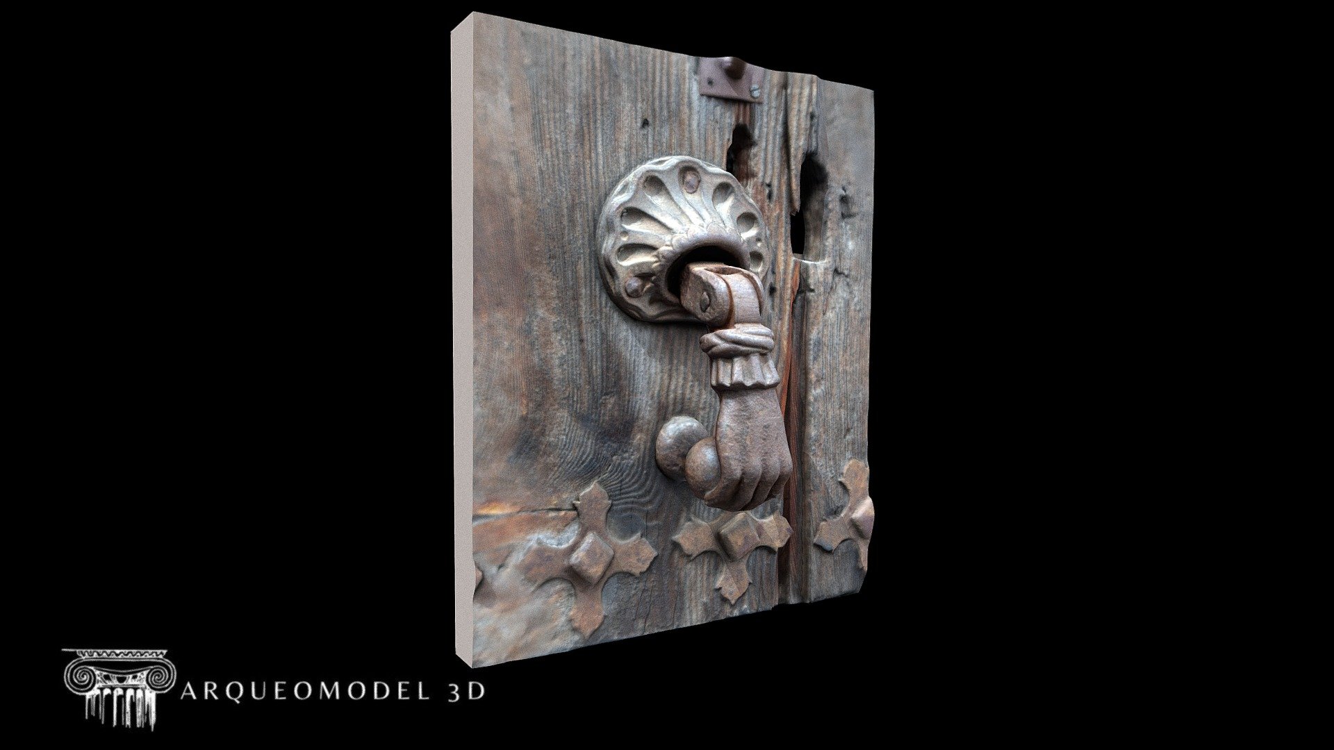 Aldaba puerta - Knocker door | Fab