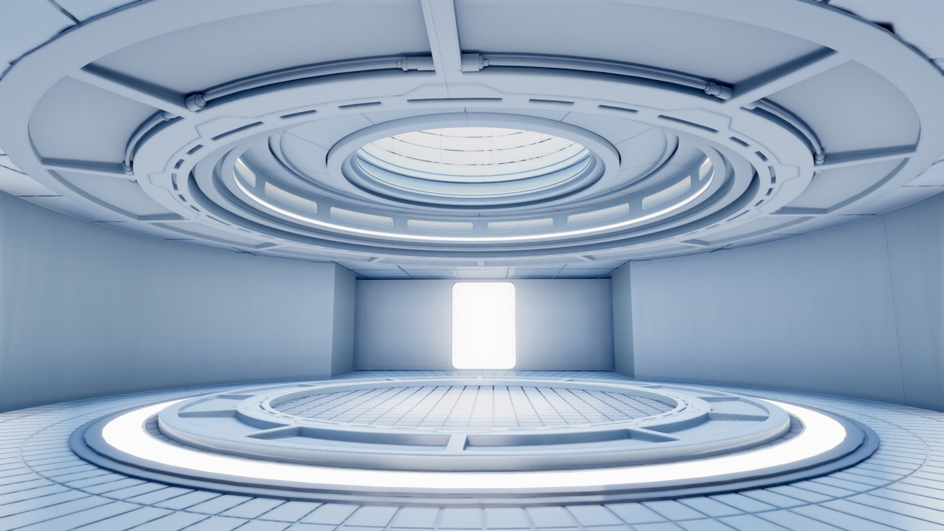 scifi platform stage | Fab