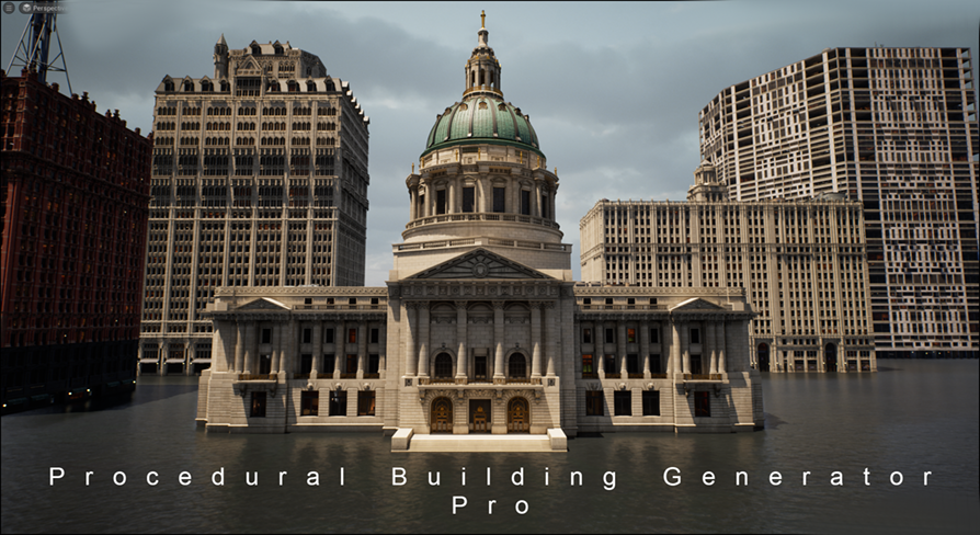 Procedural Building Generator Pro | Fab