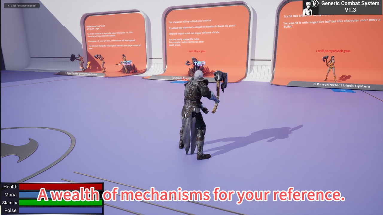 Generic Combat System - Advanced GAS based Multiplayer combat framework.