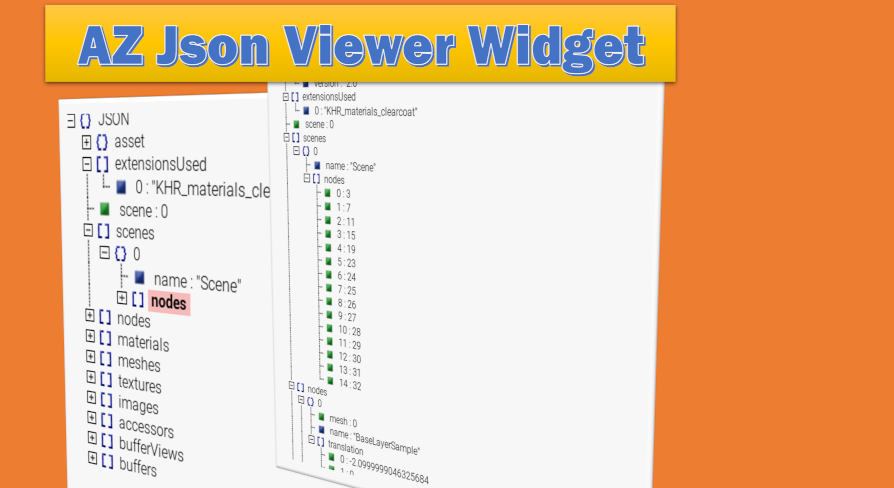 AZ Json Viewer Widget | Fab