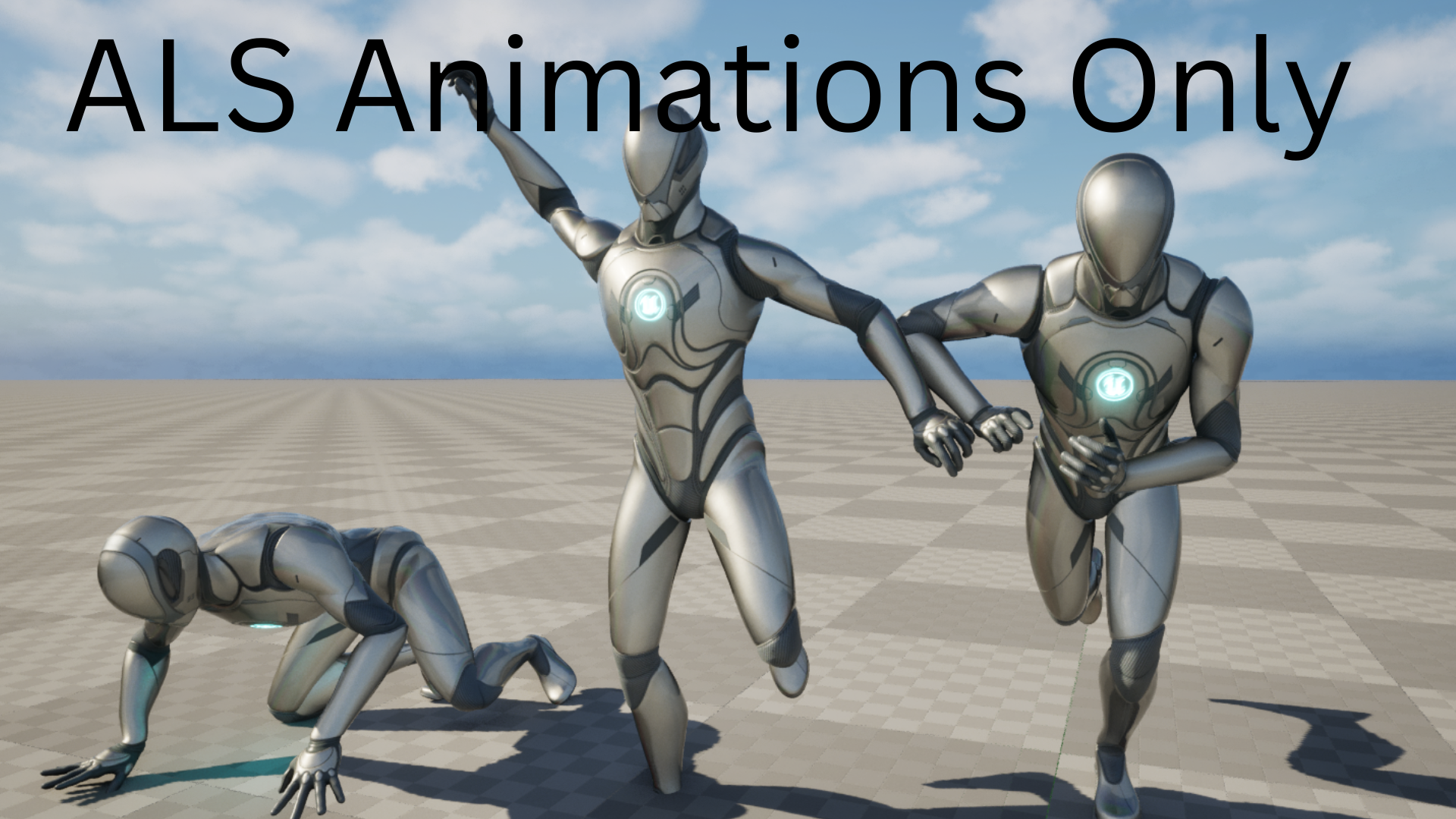 Advanced Locomotion System Animations Targeted To Ue5 Mannequin ...