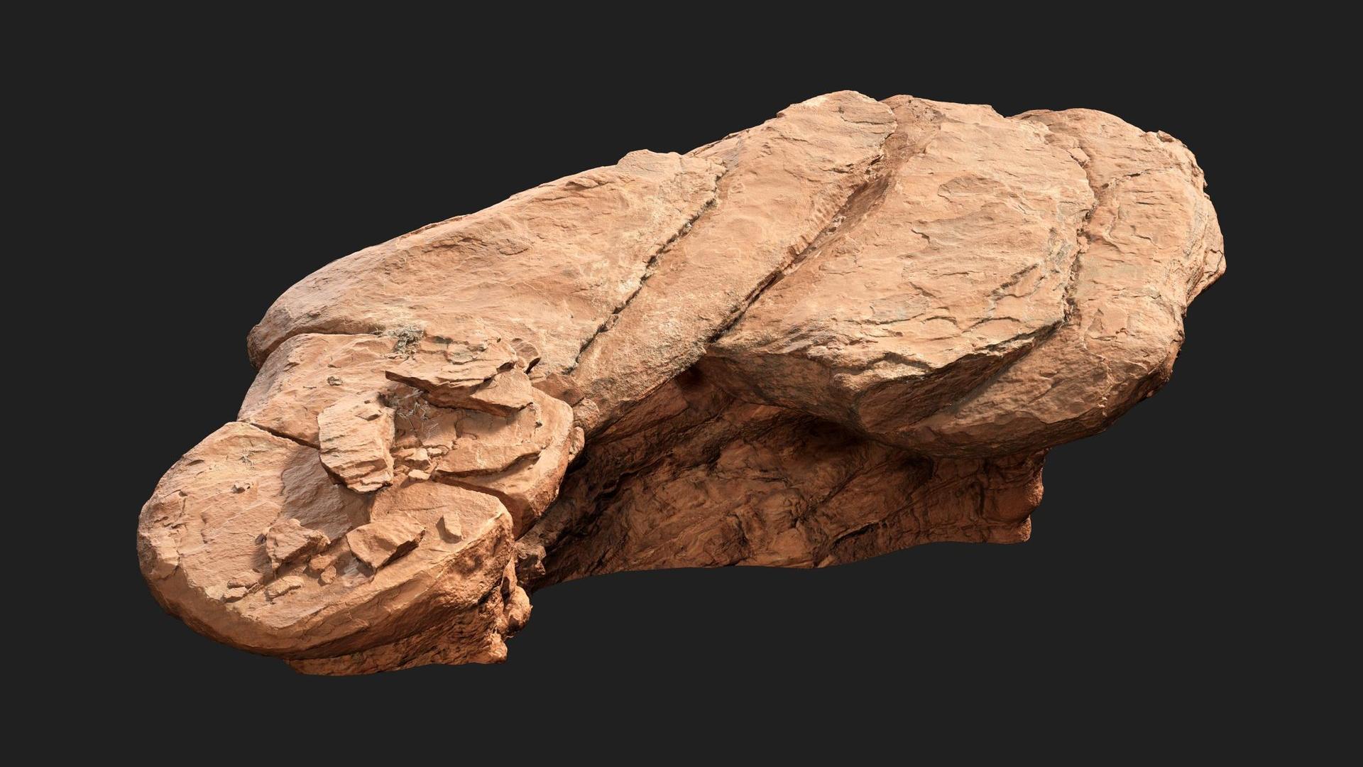 Desert Western Cluster Rock Large 05 | Fab