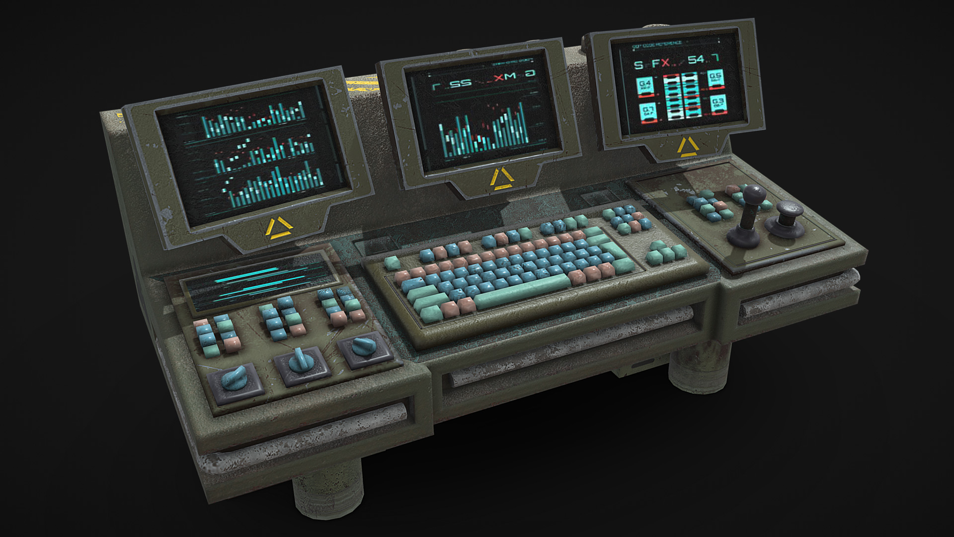 Military Control Panel | Fab