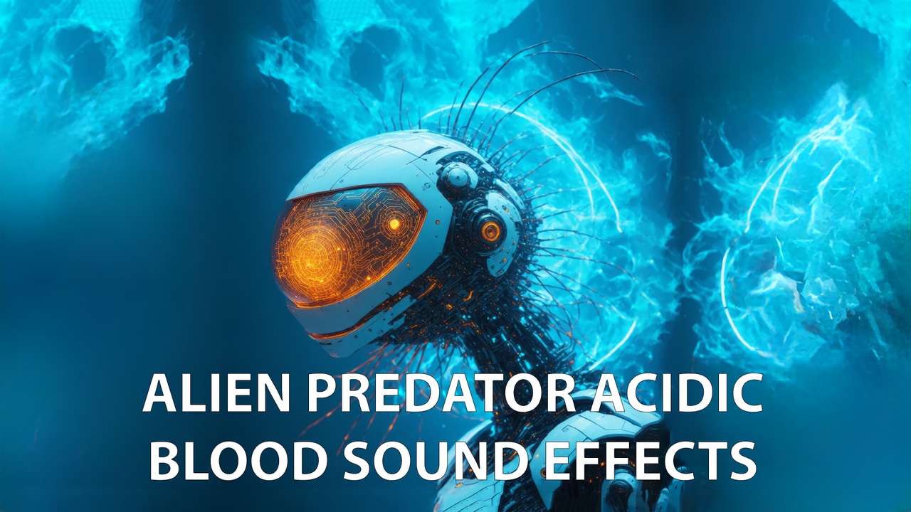 Alien Predator Acidic Blood Sound Effects | Fab