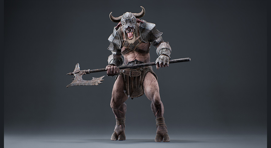 Armored Minotaur