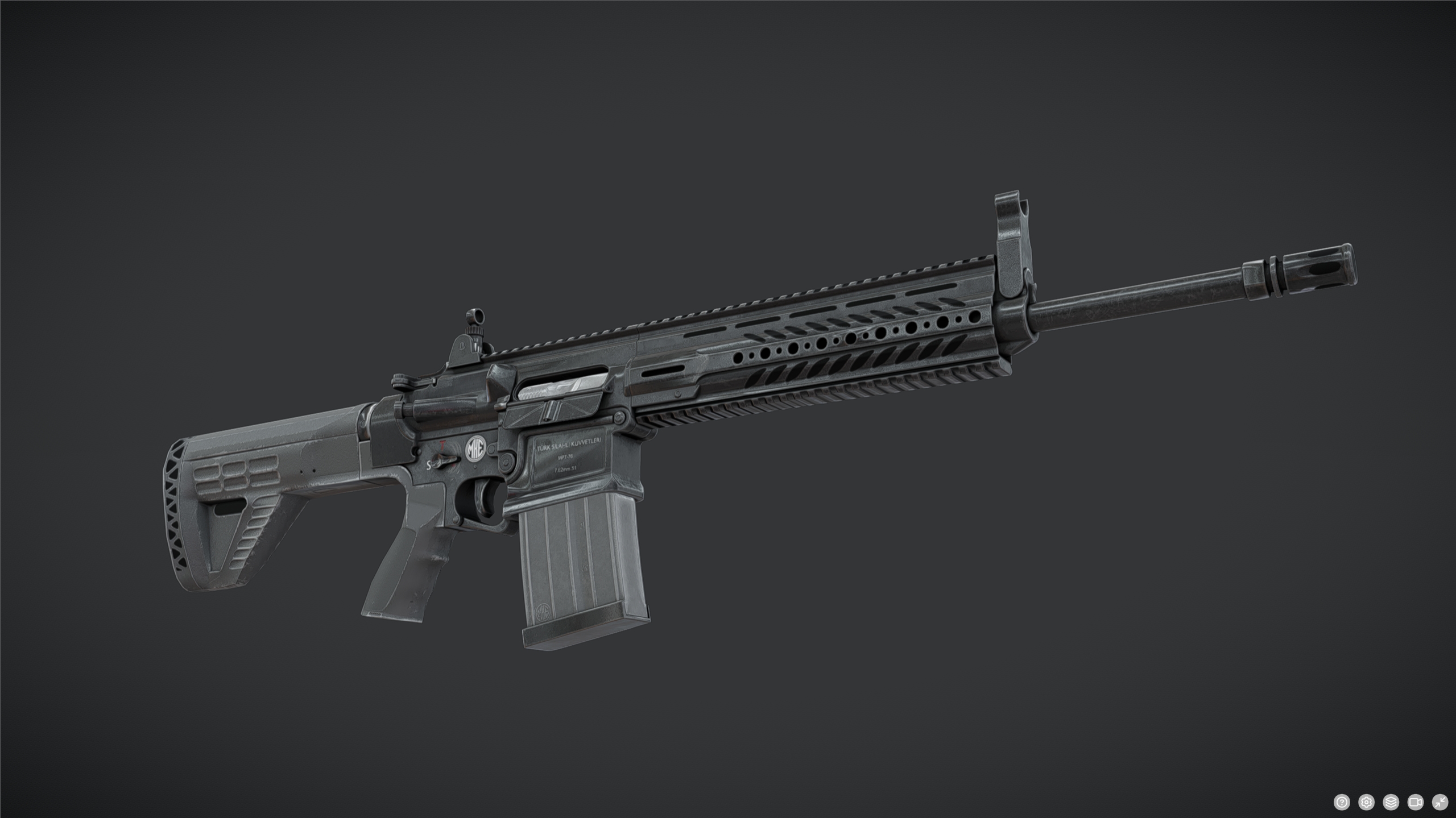MKE MPT-76 Automatic Assault Rifle | Fab