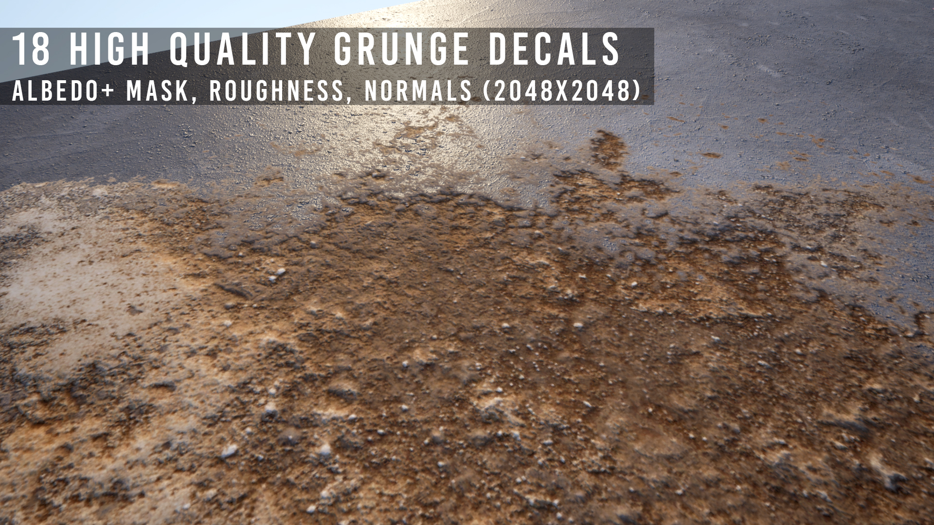 Decal Grunge Pack 001 | Fab
