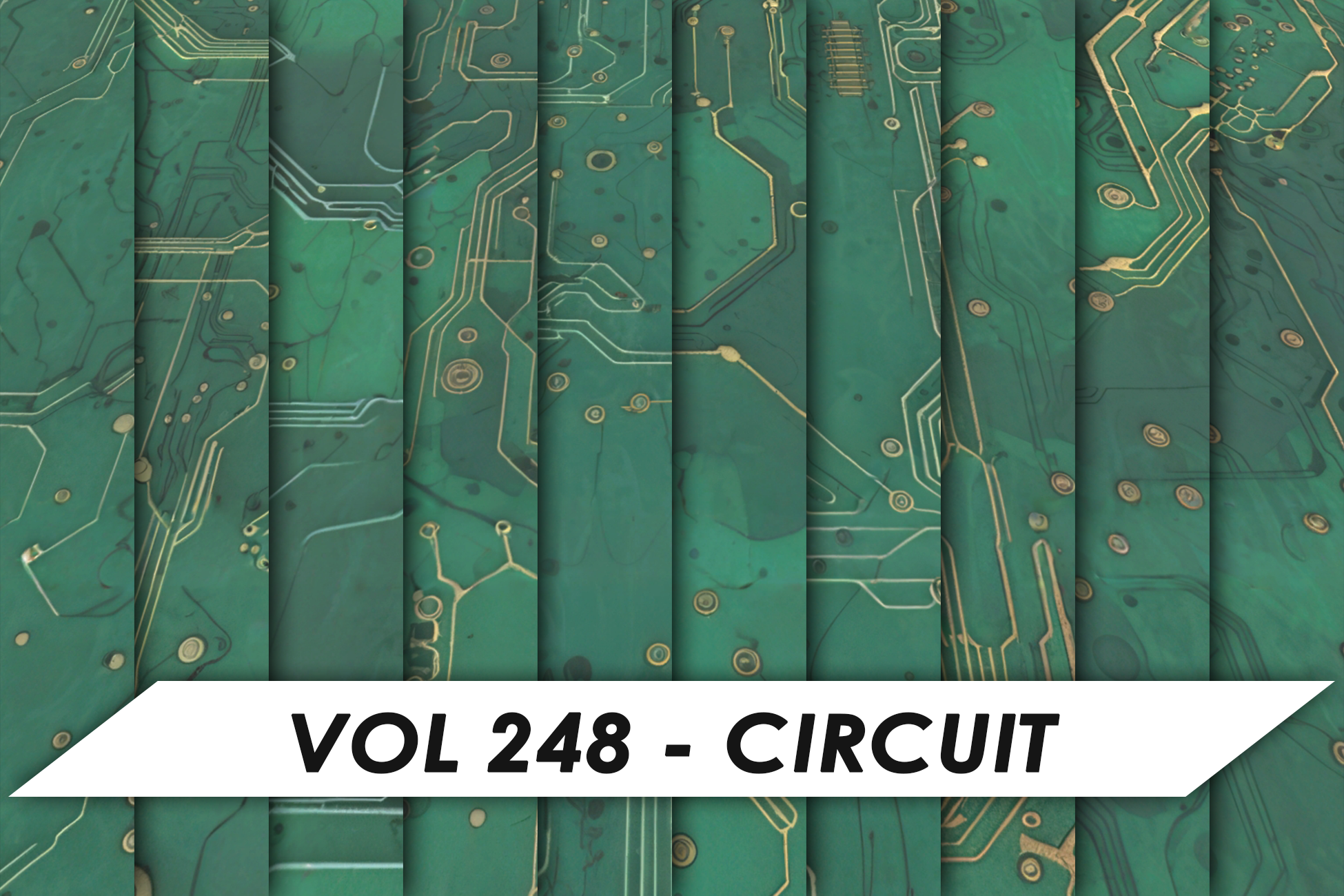 Stylized Textures - Vol 248 - Circuit | Fab