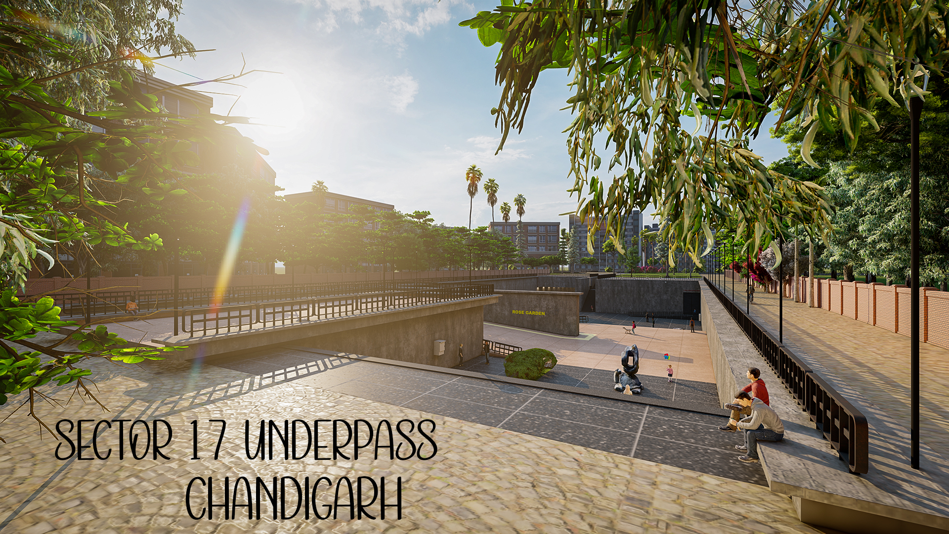 Chandigarh Underpass | Realistic Urban Environment | Game Ready | Fab