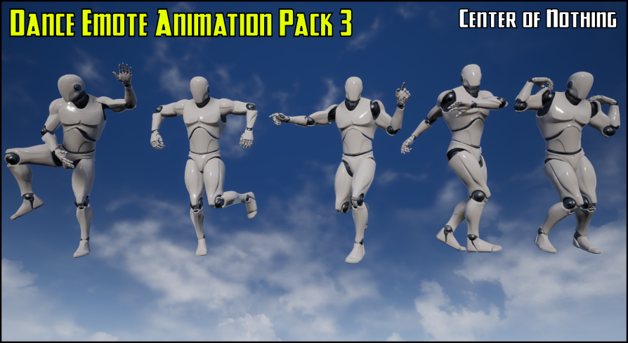 Dance Emote Animation Pack 3 | Fab