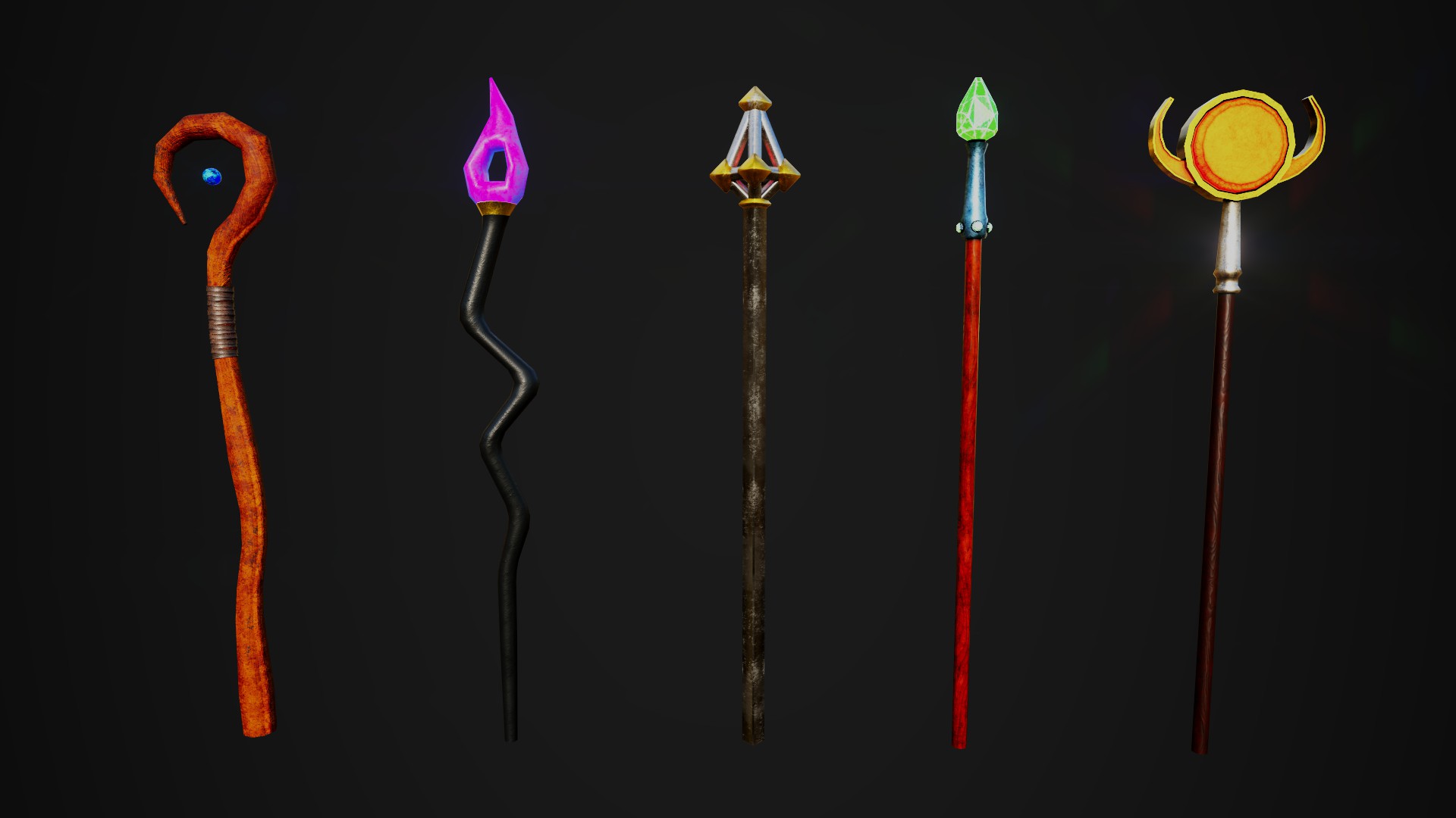 Magic Staff Pack | Fab
